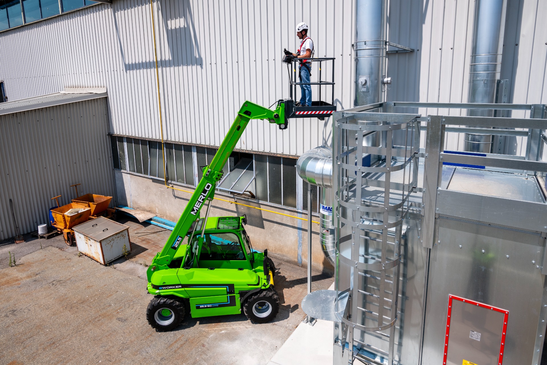 Merlo E-Worker :: AEmobility | Multibrand dodavatel firemní elektromobility